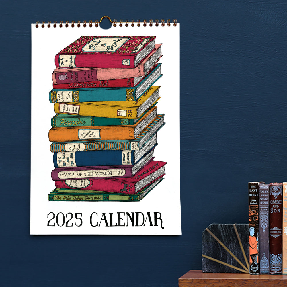 2025 Artist Calendar - Book Themed | The Nonsense Maker