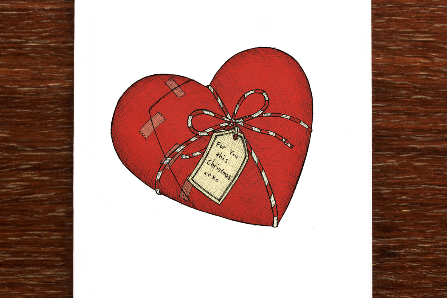 Christmas Card - Romantic Card Design | The Nonsense Maker