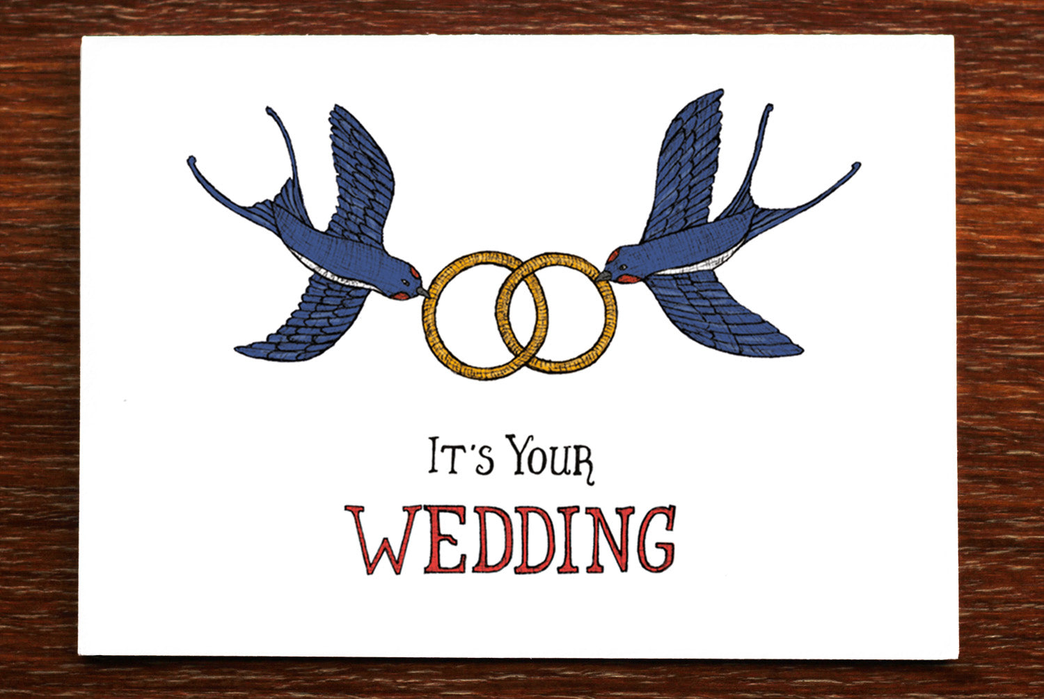 Wedding Birds - Wedding Card Melbourne | The Nonsense Maker