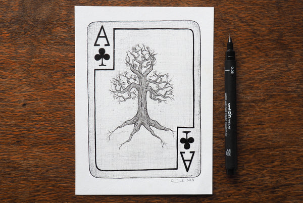 Ace Card Drawing Ideas