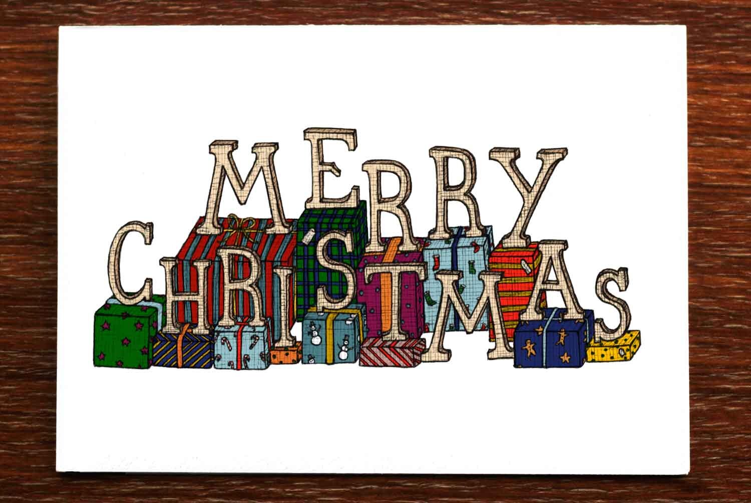 Christmas Card - Merry Christmas Design | The Nonsense Maker