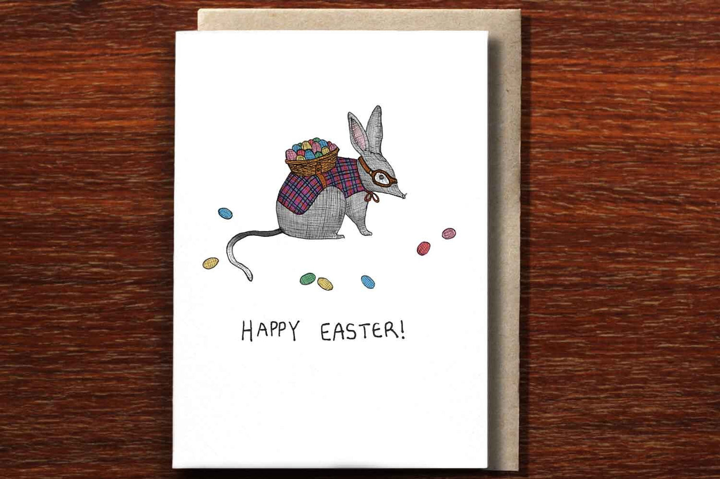 Australian Easter Greeting Card - Bilby | The Nonsense Maker