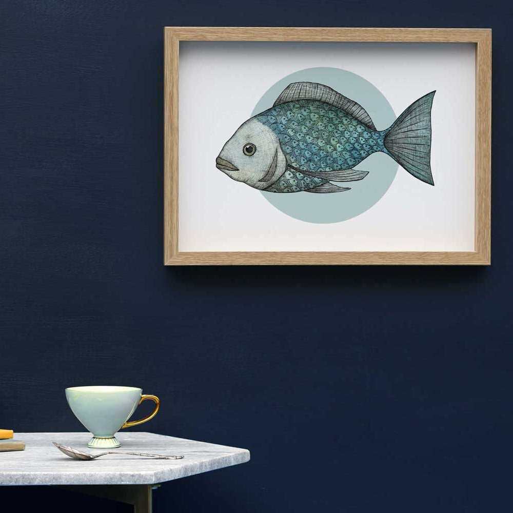 Fish Scales - Art Print