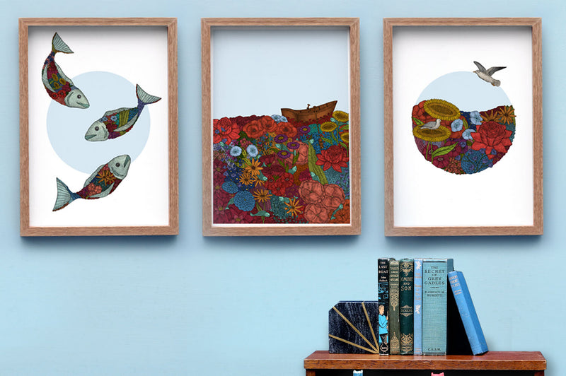 Choose Any 3 - A3 Art Prints | The Nonsense Maker
