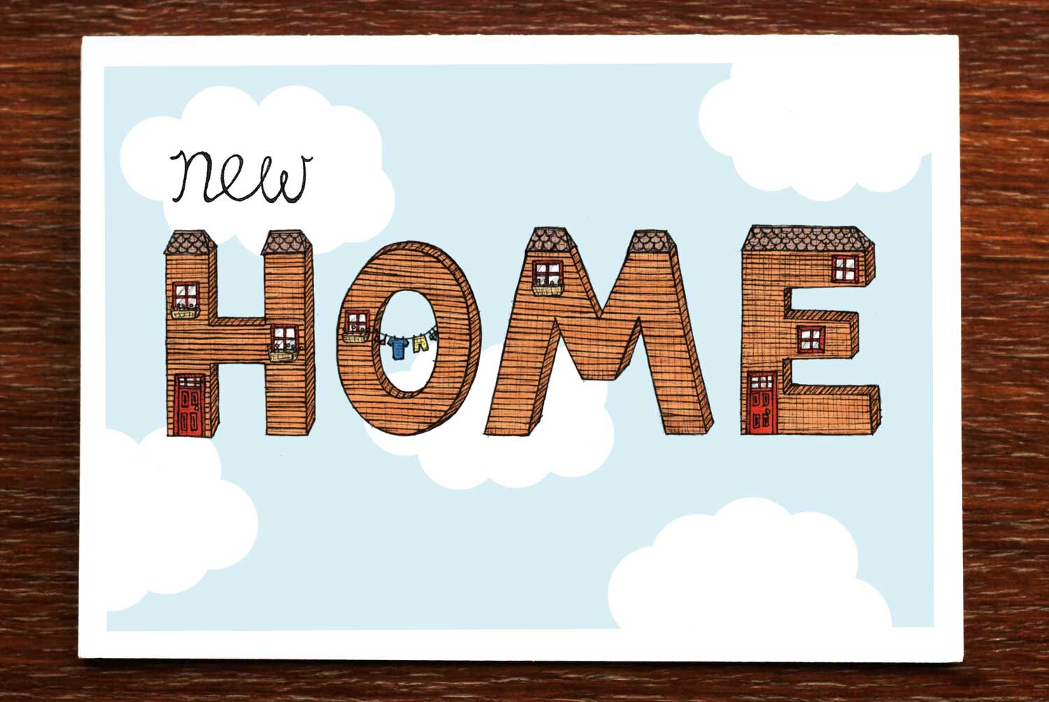 Happy New Home - Housewarming Card | The Nonsense Maker